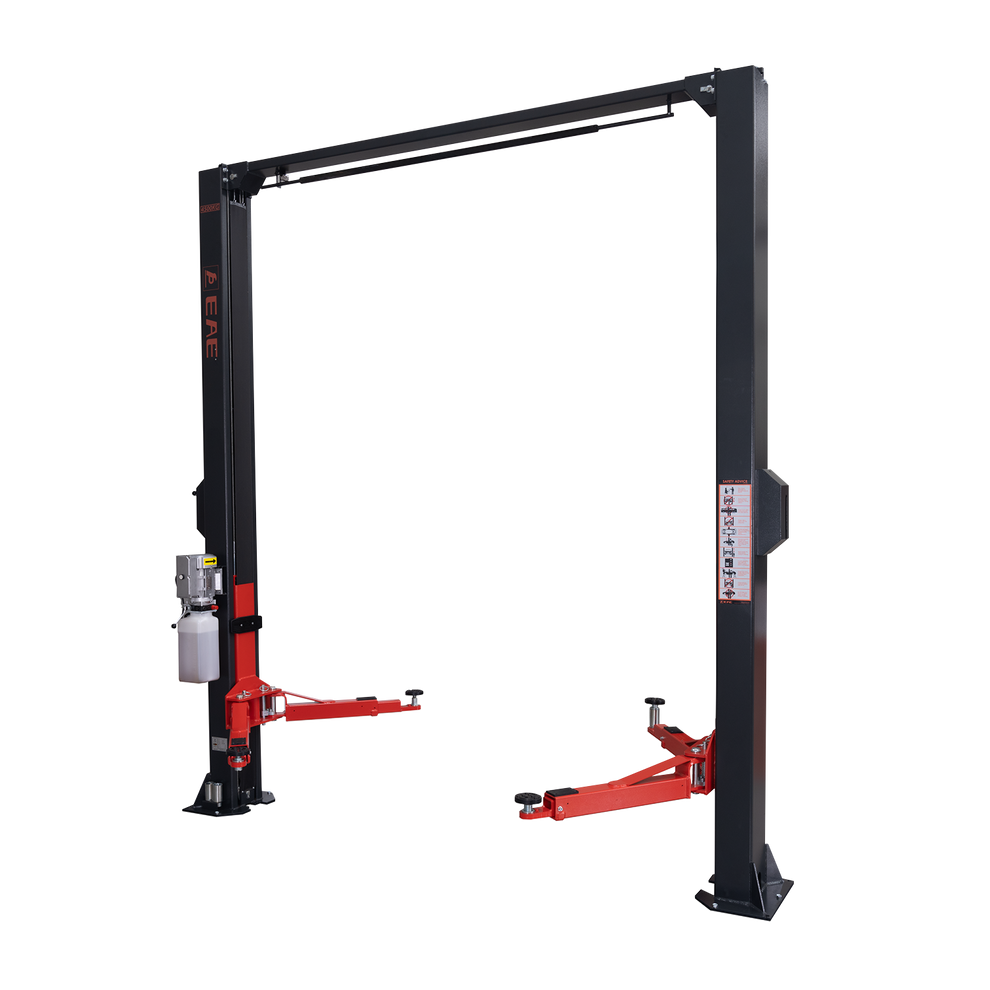 2 Post Car Hoist | 4.5 Ton Clear Floor | Tufflift Hoists Australia