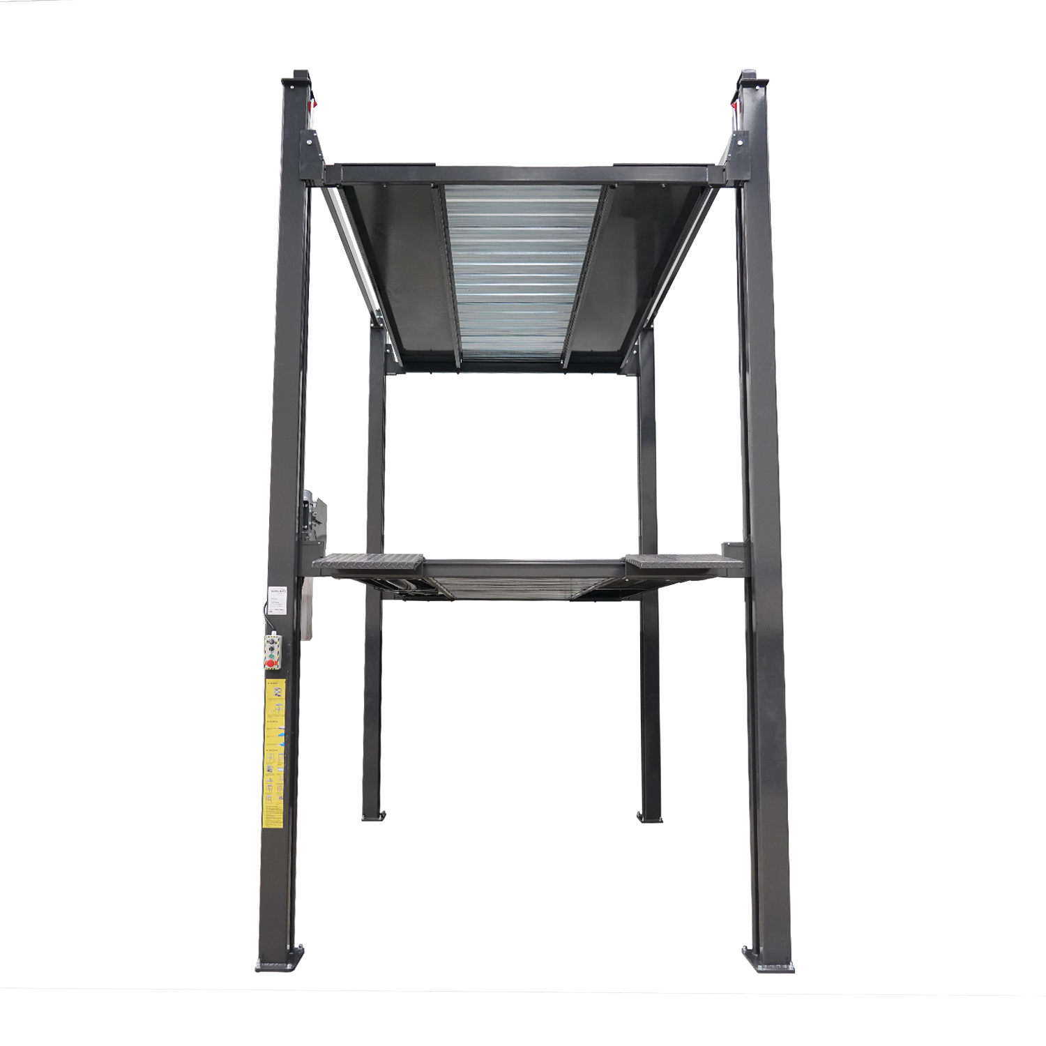 4 Post Parking Hoist | Triple Stacker (High) | Tufflift Hoists Australia